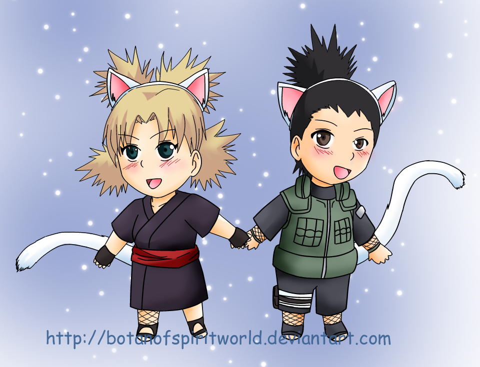 Temari E Shikamaru Chibi